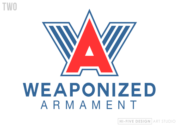 Weaponized Armament Logo Design | Hi-five Design