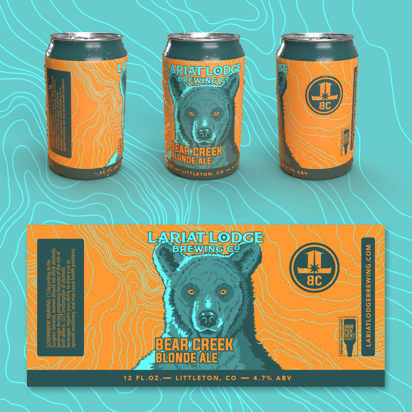 Blonde Ale Beer Label Design - Hi-five Design