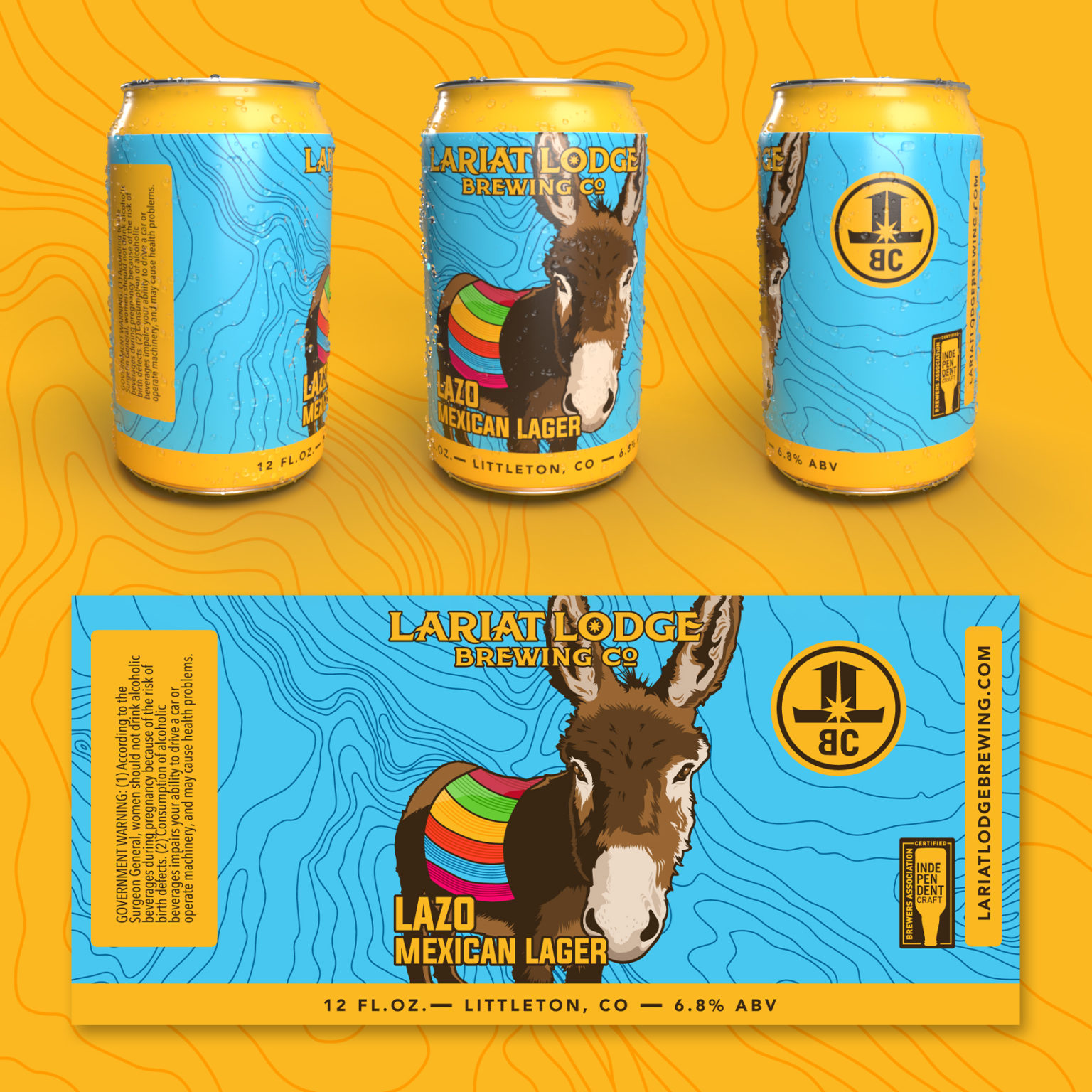 Mexican Lager Beer Label Design | Hi-five Design
