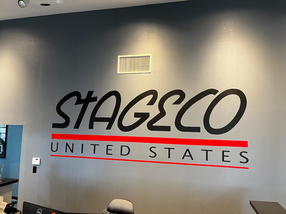 Stageco Logo Wall Painter Colorado Springs - Hi-five Design